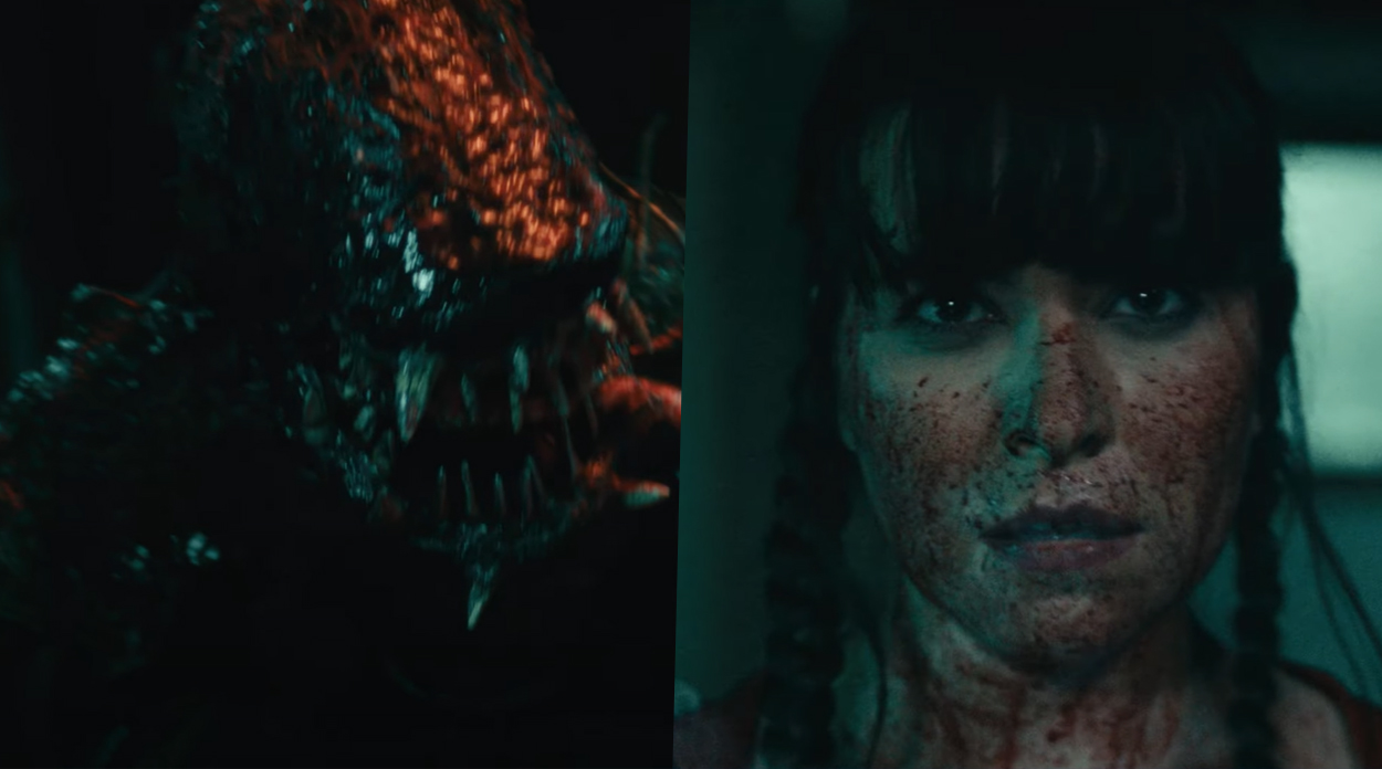 Jovens se reúnem em cabana e invocam monstros bizarros no filme de ...