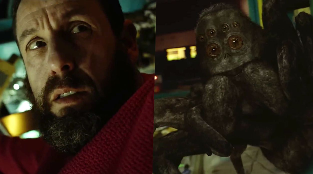 Adam Sandler encontra consolo em criatura misteriosa durante missão ...